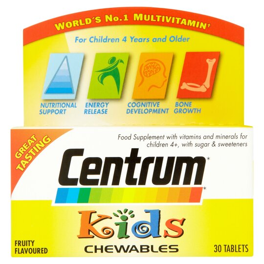 Centrum Kids Chewable Tablets X30 | Really Good Culture