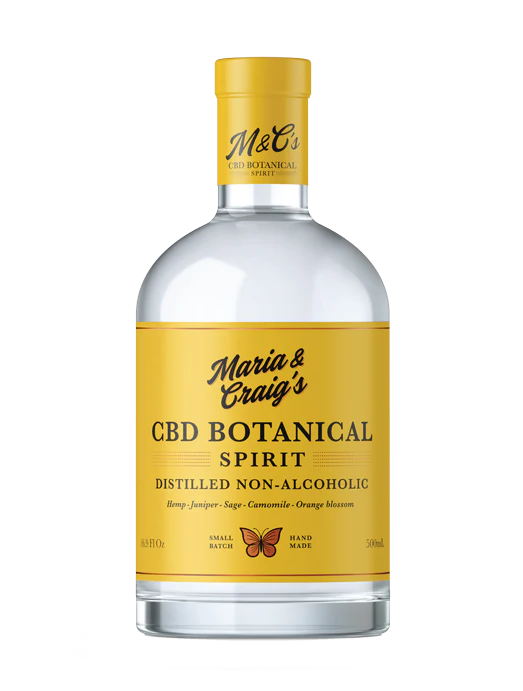 Maria & Craig's CBD Botanical Spirit Distilled Non-Alcoholic 500ml ...