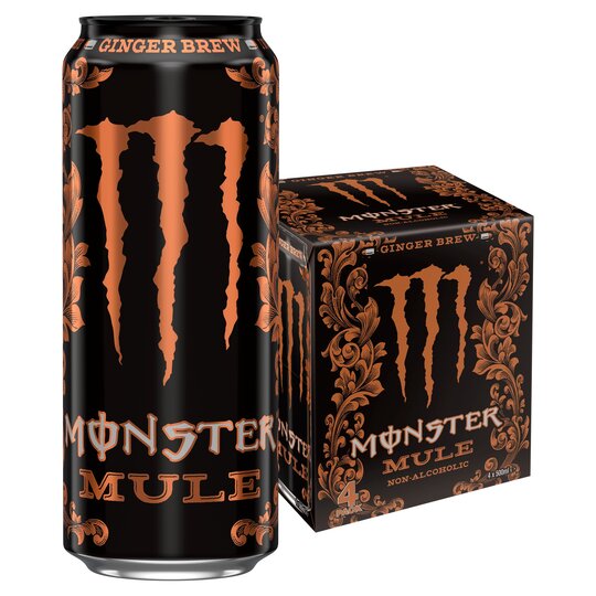 Monster Mule Ginger Brew 4 X 500Ml | Really Good Culture