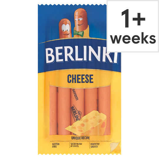 Morliny Berlinki Hot Dog With Cheese 250G | Really Good Culture